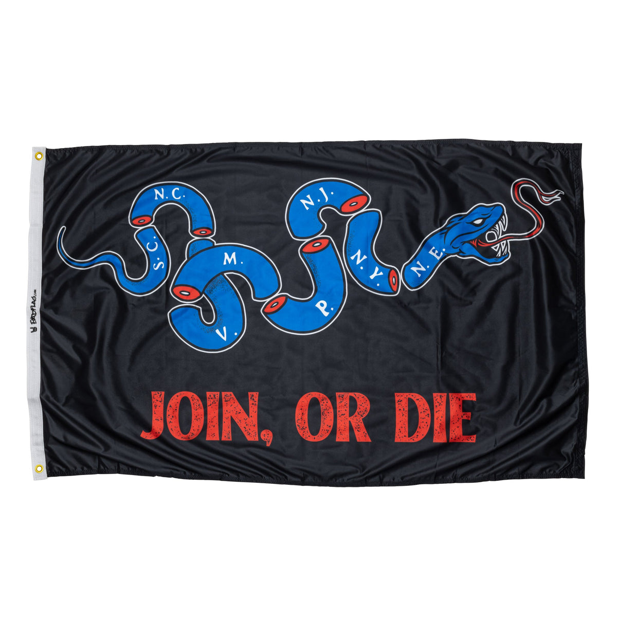 Join or Die Flag, Black Flag ...