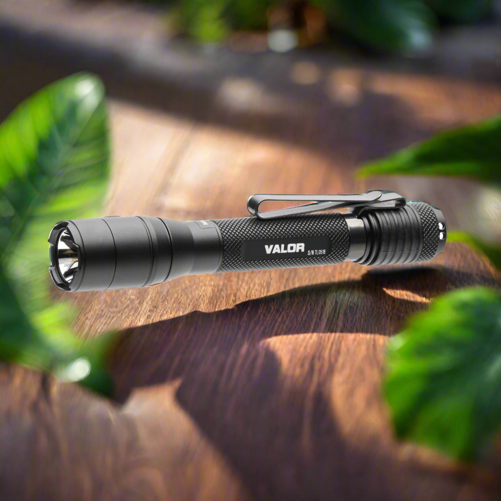 Valor - 800 Lumen AA Battery EDC Flashlight ...